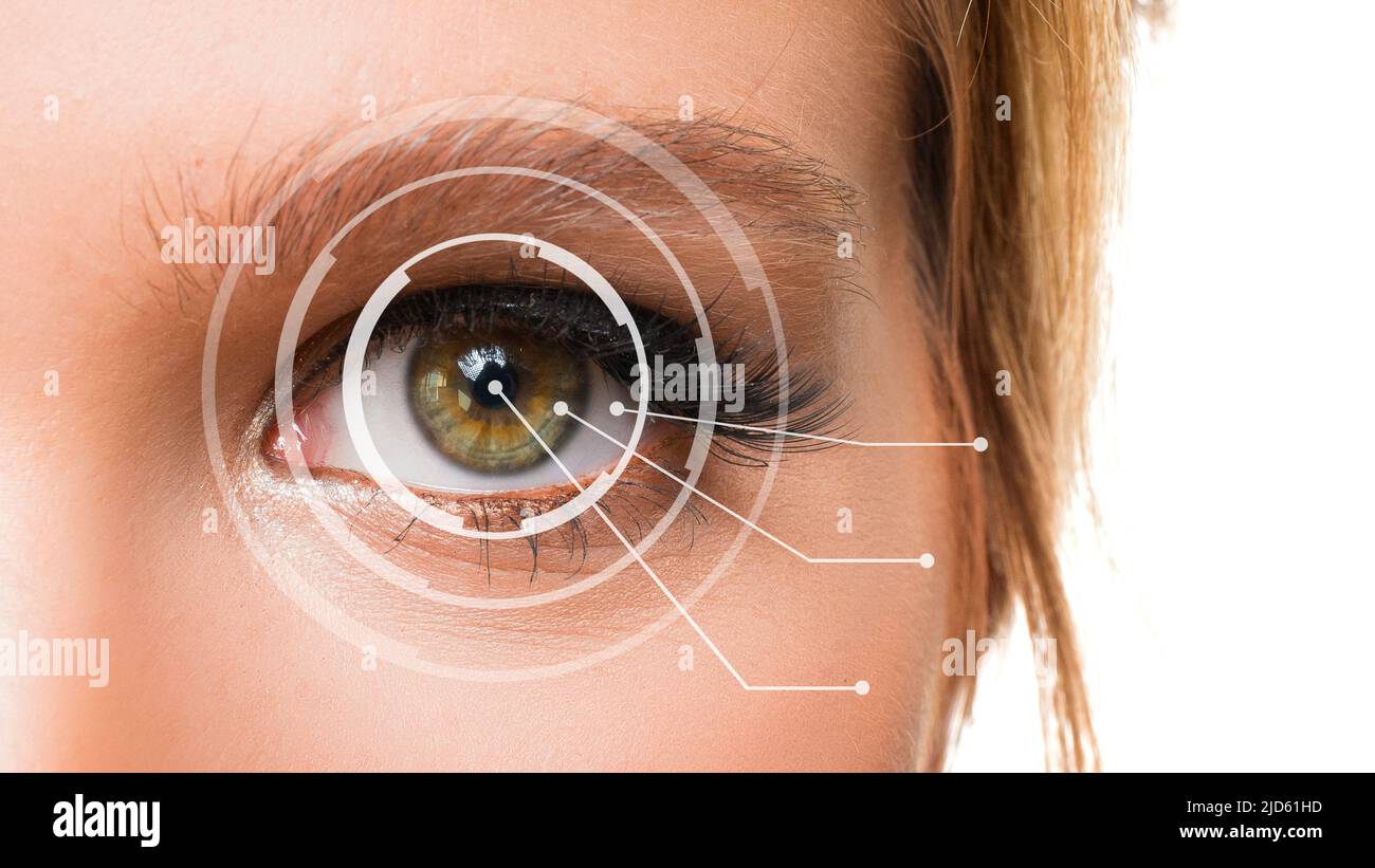 Eye verification optometry hi-res stock photography and images - Alamy