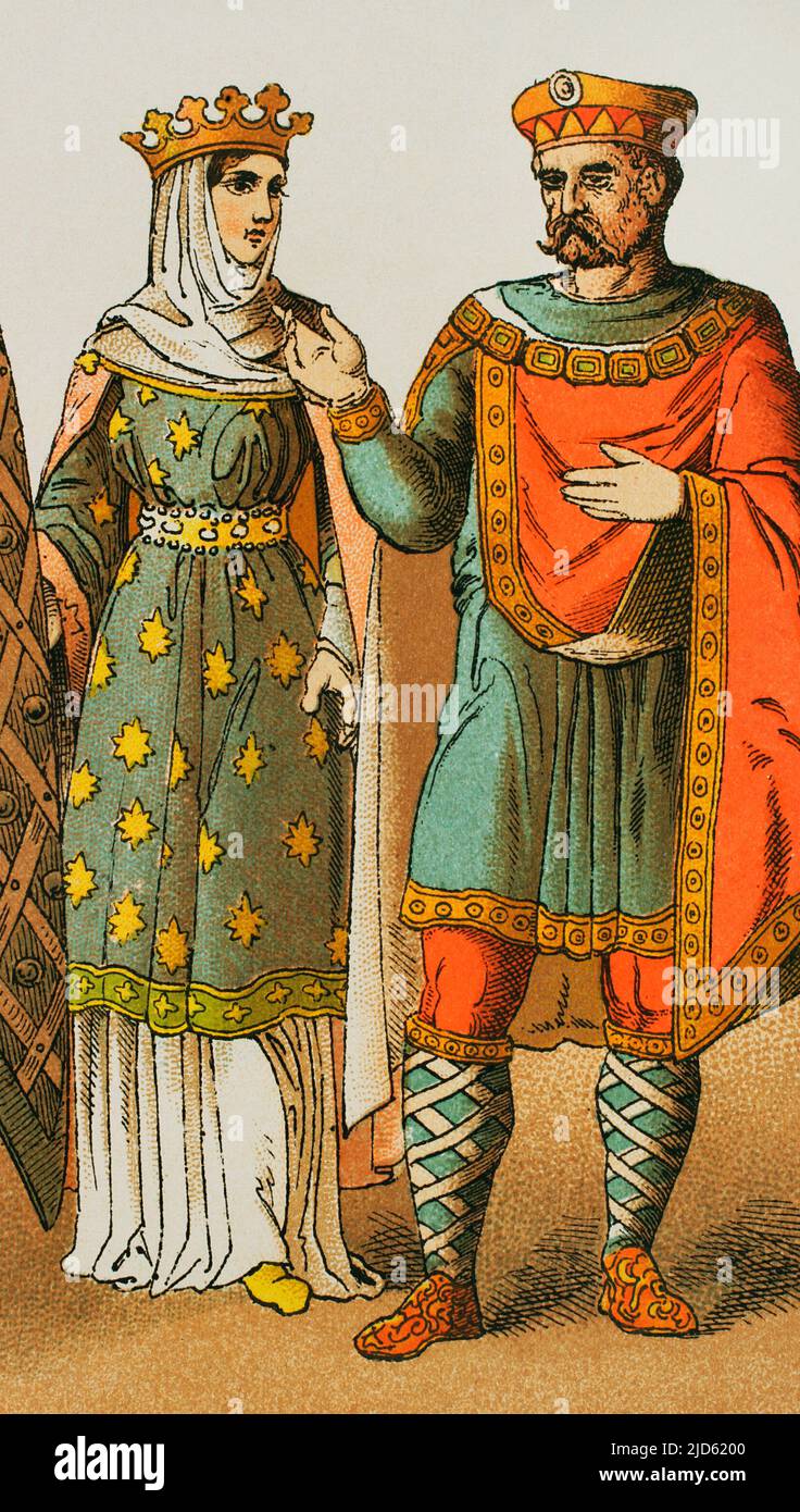 Europe. High Middle Ages. 8th-9th centuries. Carolingian empire ...