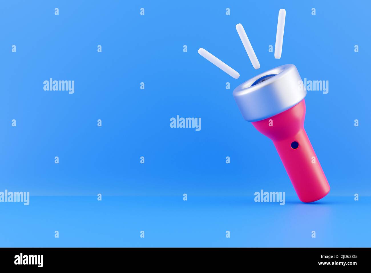 3d render flahlight. 3d rendering red flashlight. 3d render flashlight ...