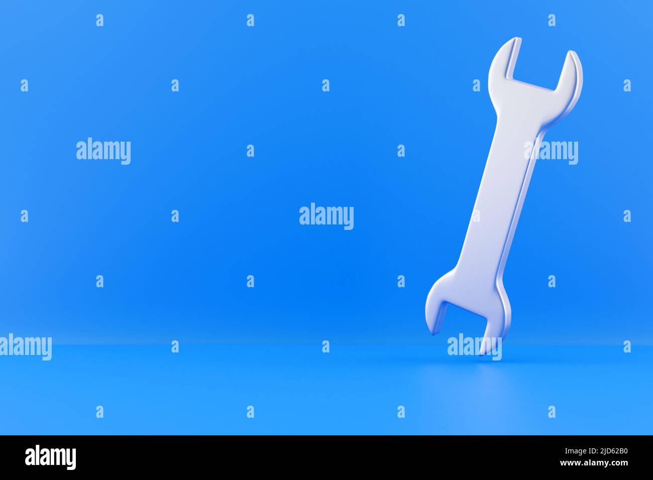 3d render spanner. 3d rendering metal spanner. 3d render spanner ...