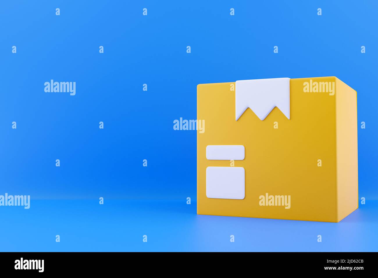 3d render delivery box. 3d rendering delivery box. 3d render box ...