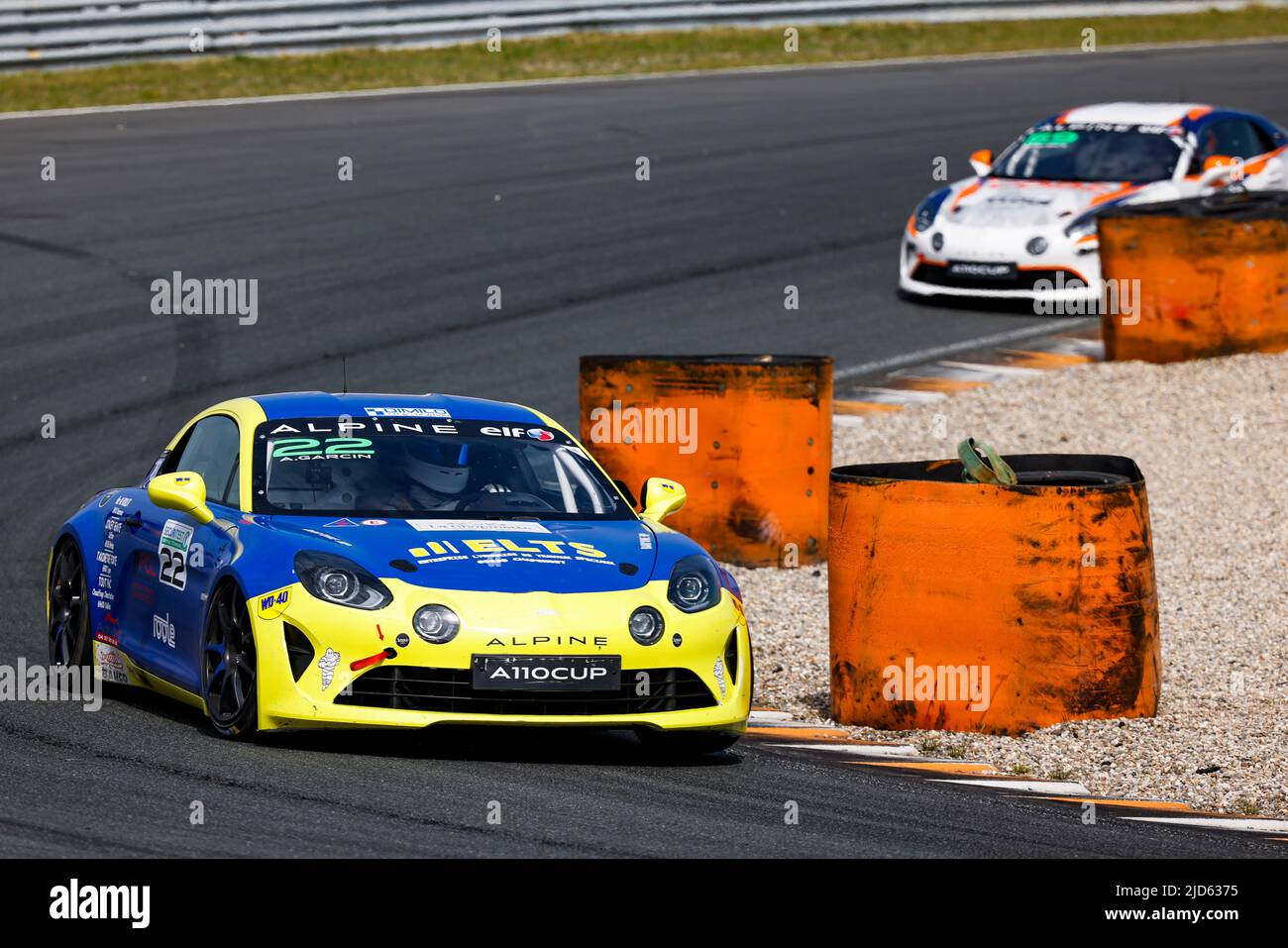 22 GARCIN Alexis (fra), Herrero Racing, Alpine A110 CUP, action during ...