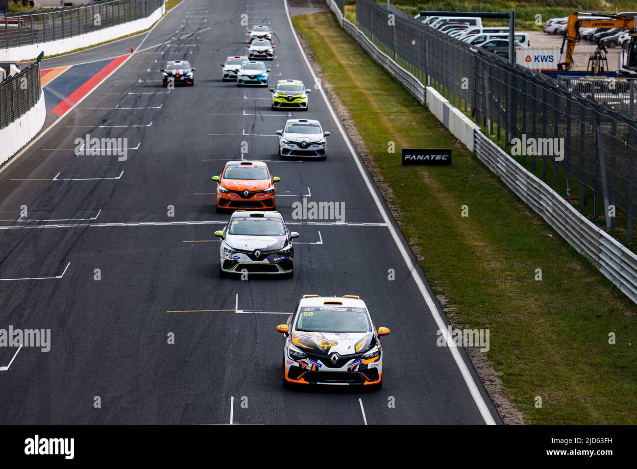 58 LIN Chen Han (chi), Uniq Racing, Clio Cup 2022, action during the ...