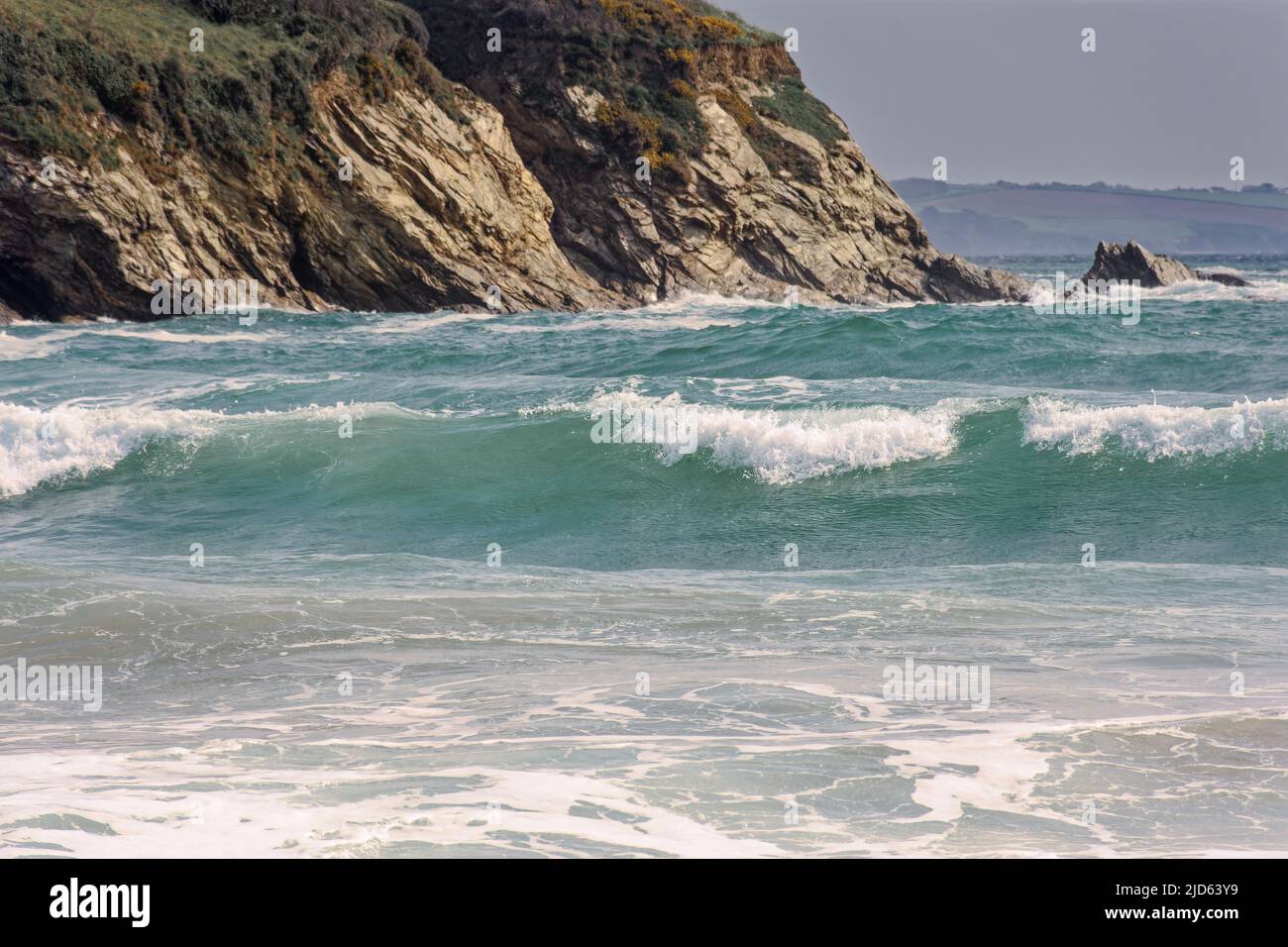 Easter fun at Maenporth, Cornwall Stock Photo - Alamy