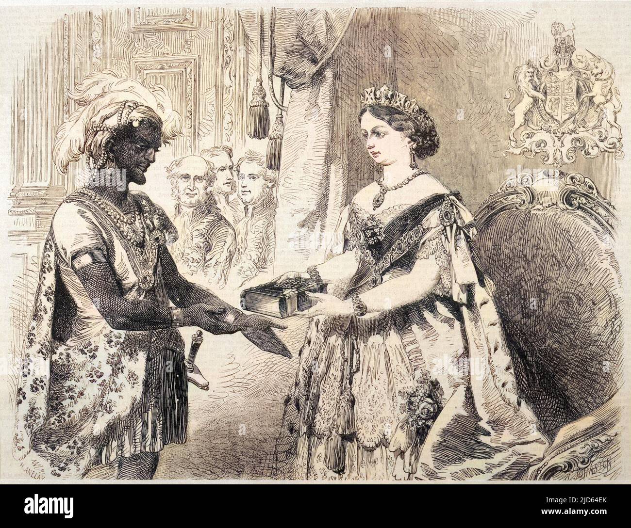 Victoria recommends the Bible to a foreign ambassador. This is the ...