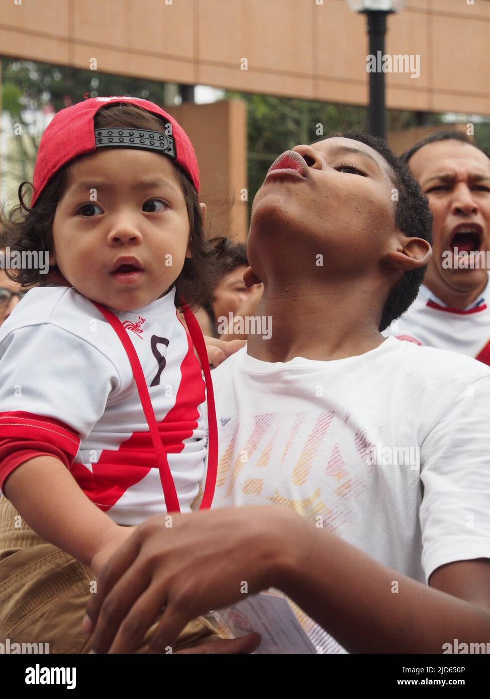 Peruvian Soccer Girls