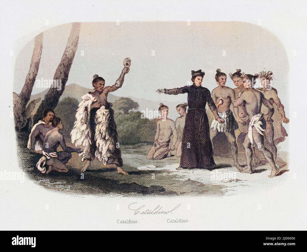 Father Cataldino in Brazil reasons with a religious fanatic who claims ...