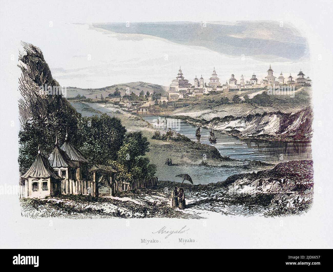 A general view of Miyako, Japan. (There are several places in Japan ...