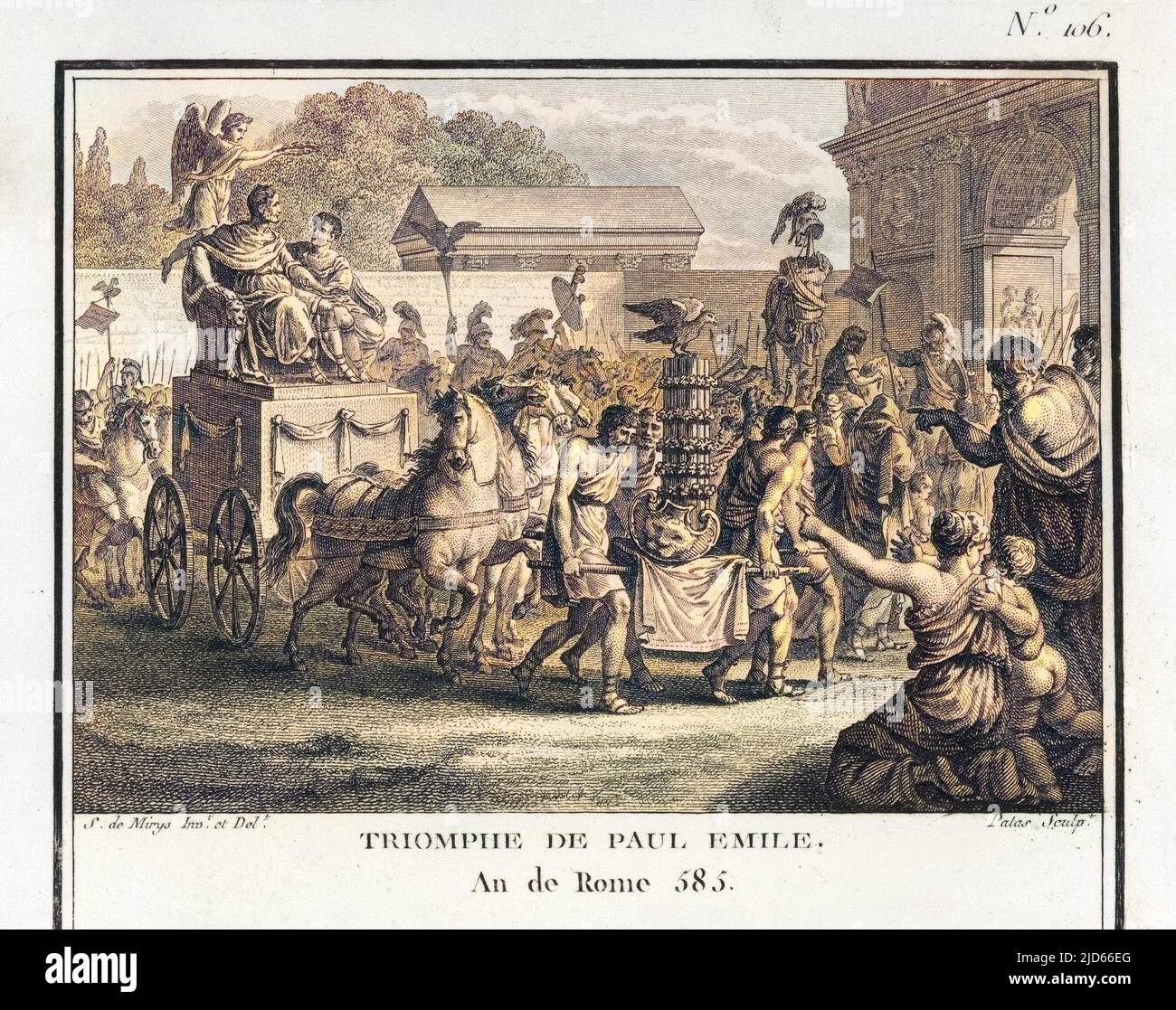 The triumph of the Roman consul and general Lucius Aemilius Paullus ...