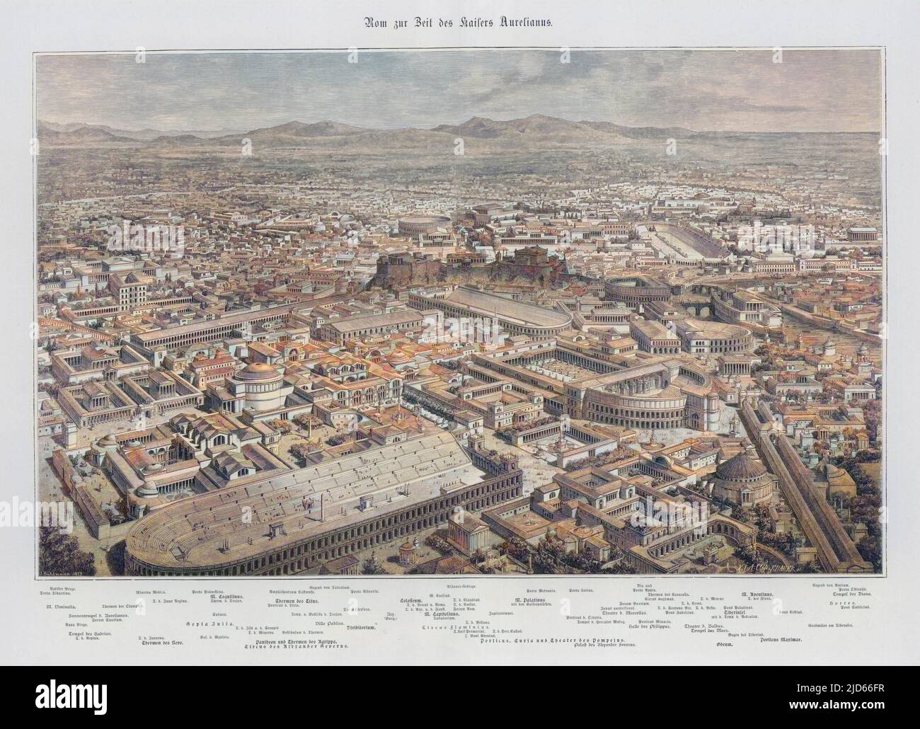 Circus maximus rome aerial hi-res stock photography and images - Alamy