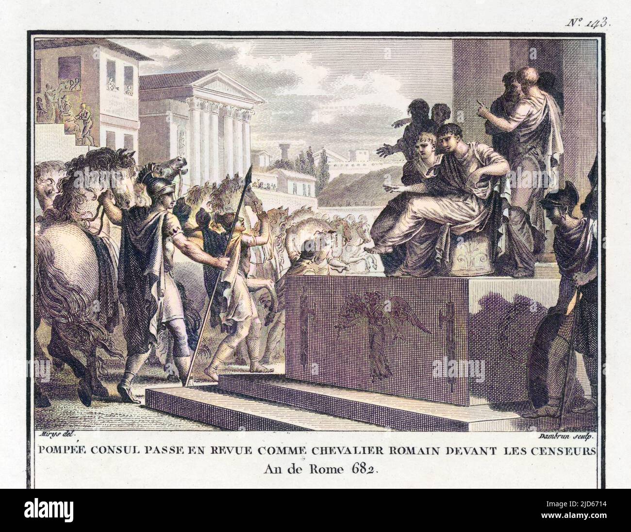 Pompeius Magnus is elected Consul to popular acclaim Colourised version ...