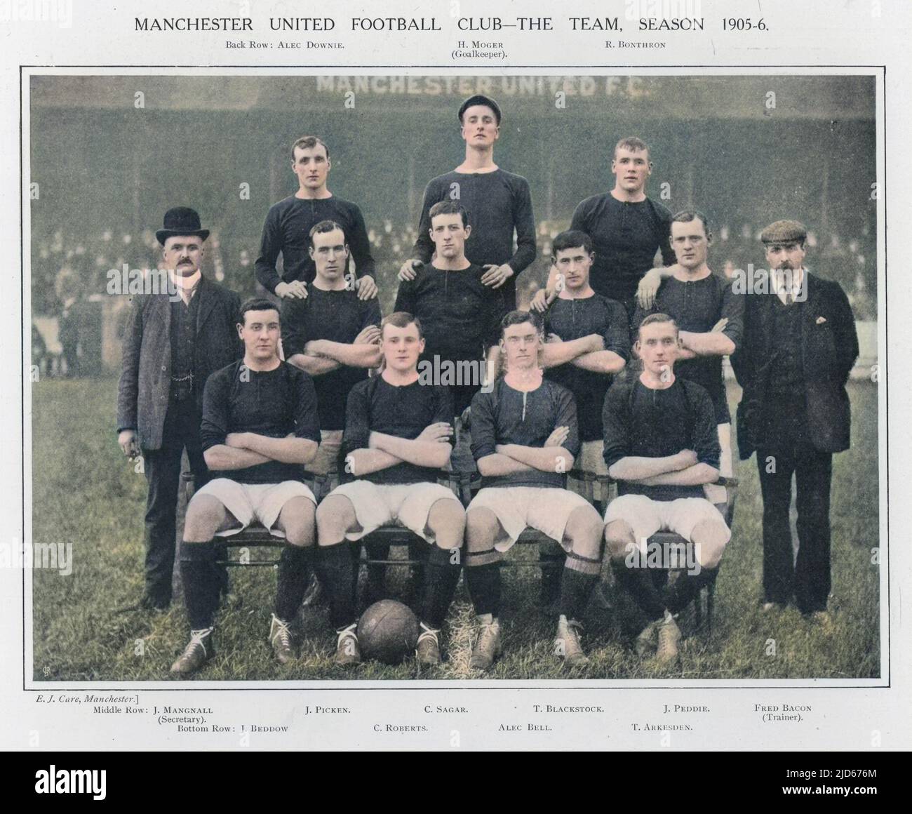MANCHESTER UNITED FC The modern day all conquering side looking not so ...