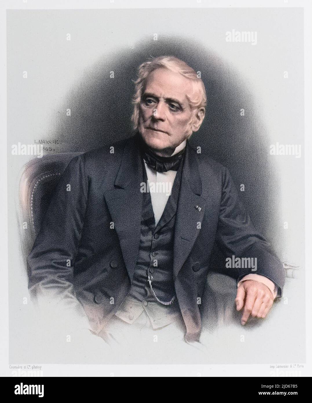 DANIEL FRANCOIS ESPRIT AUBER French composer Colourised version of ...