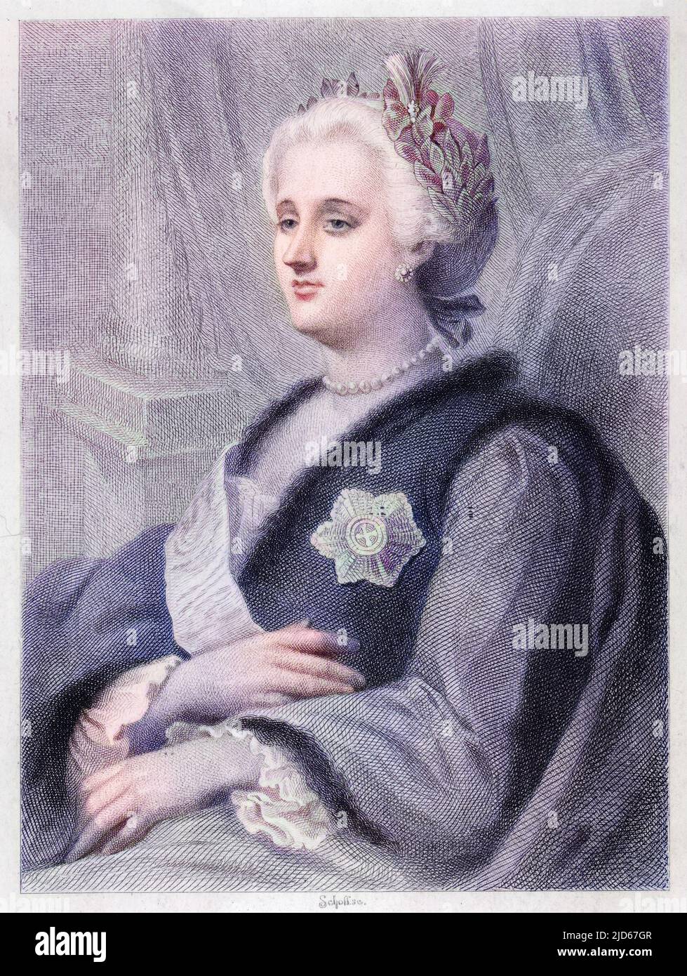 Catherine the Great (1729 - 1796), Empress of Russia, 1762-96 ...