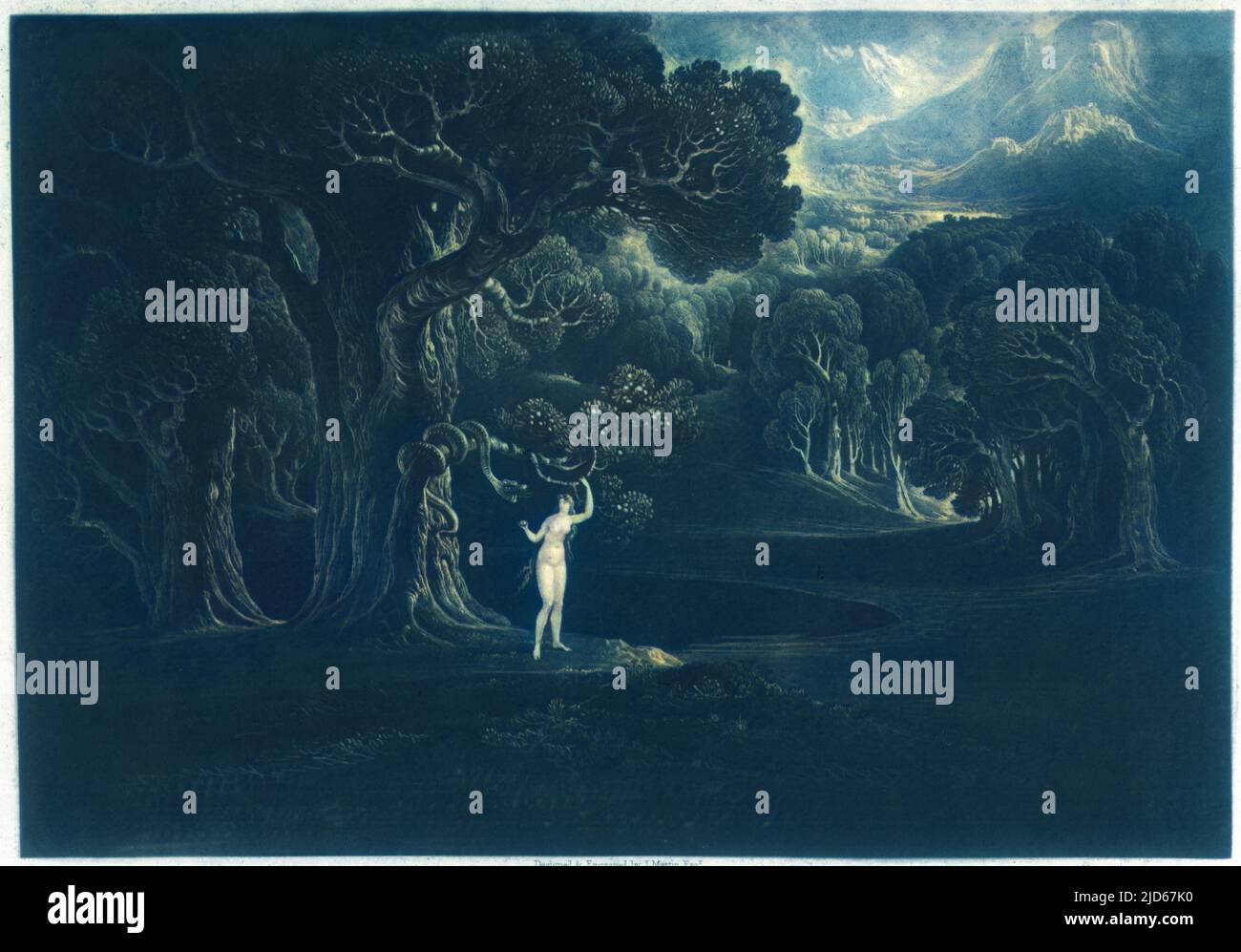 Eve tempted by the serpent hi-res stock photography and images - Alamy