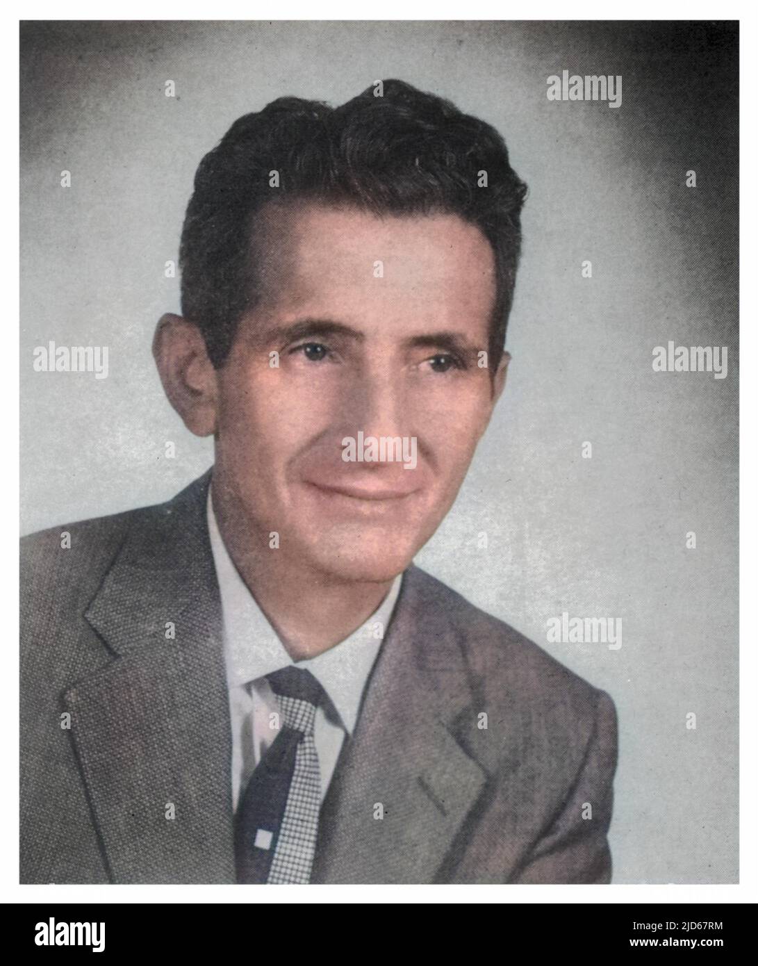 American UFO contactee Colourised version of : 10023655 Date: 1912 ...
