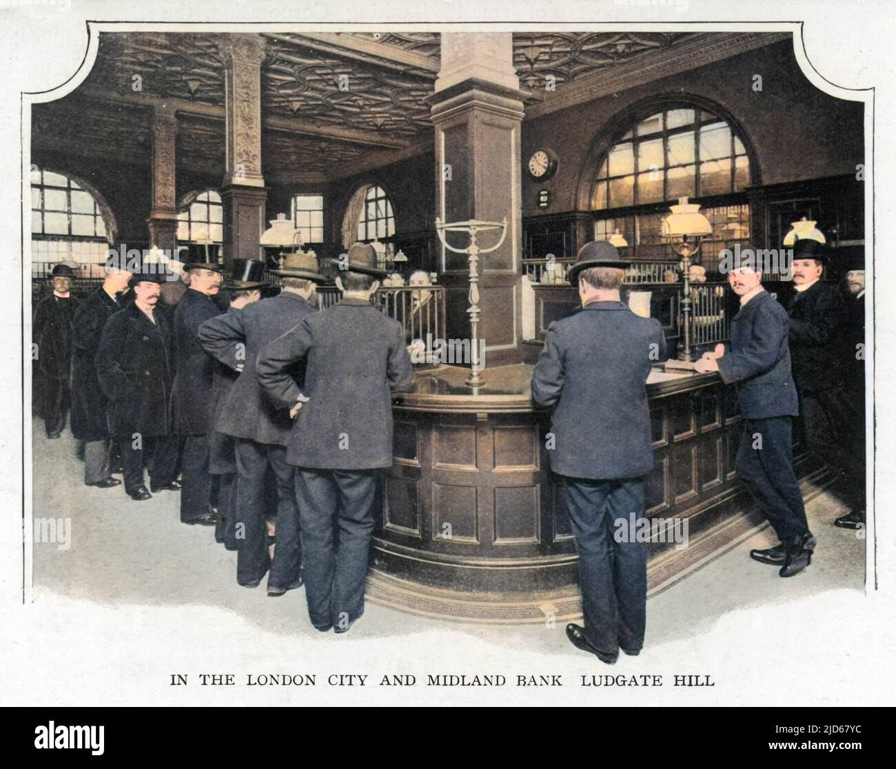 Bank counter 1900 hi-res stock photography and images - Alamy