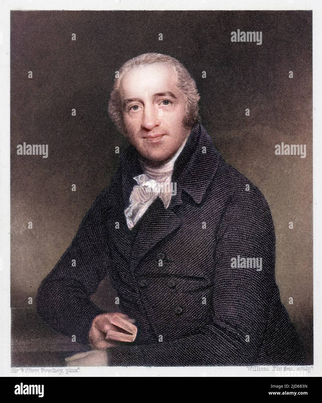 Charles Simeon (1759 - 1836) - Divine and author Colourised version of ...