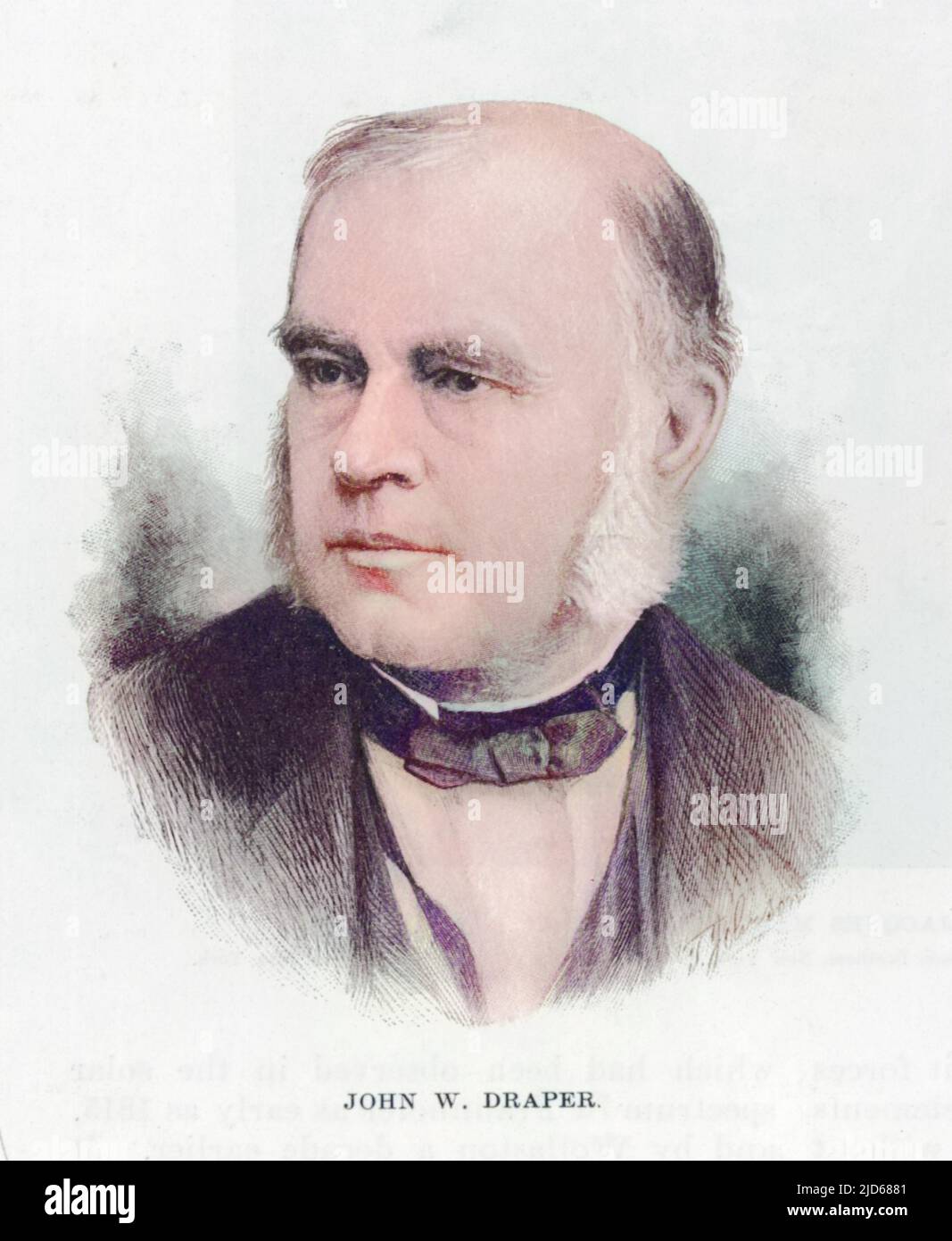 JOHN WILLIAM DRAPER American scientist and author, born in England ...