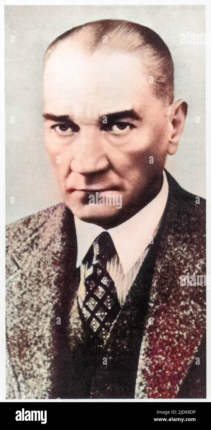 Mustafa Kemal Ataturk Hair Color Happy April 23 National Sovereignty