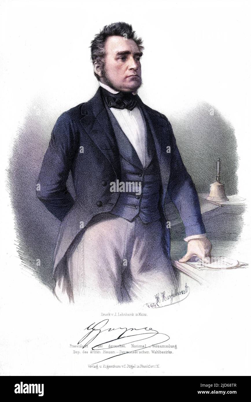 GUGNER German statesman, president of the Deutschen National ...