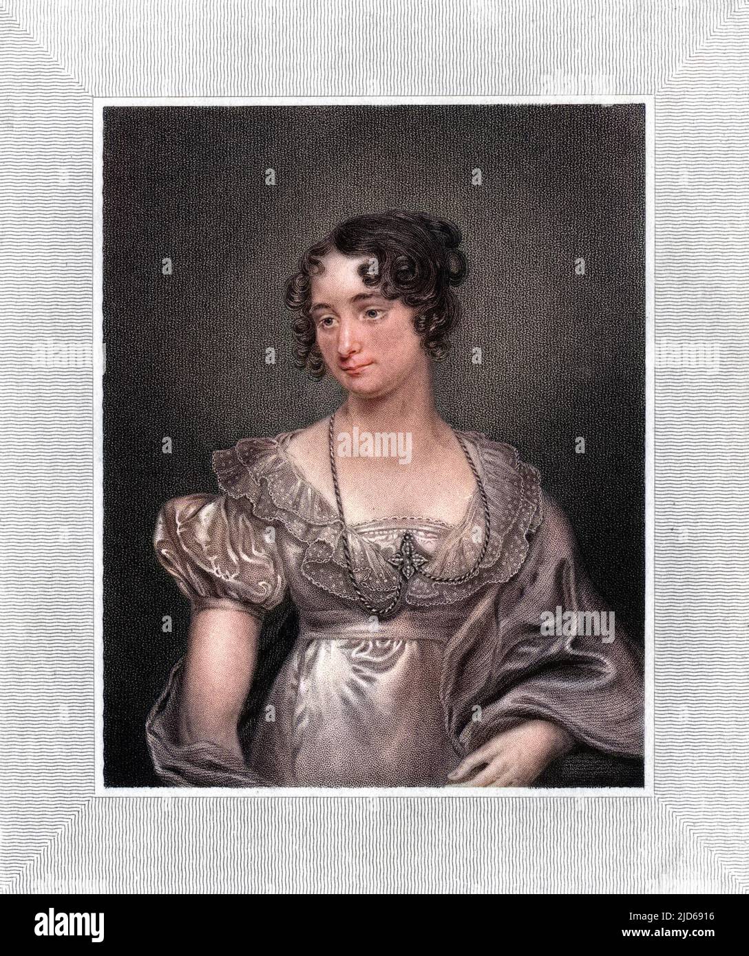EMILY, lady HARDING (nee Feilding) (1797 - 1883), wife of the reverend ...