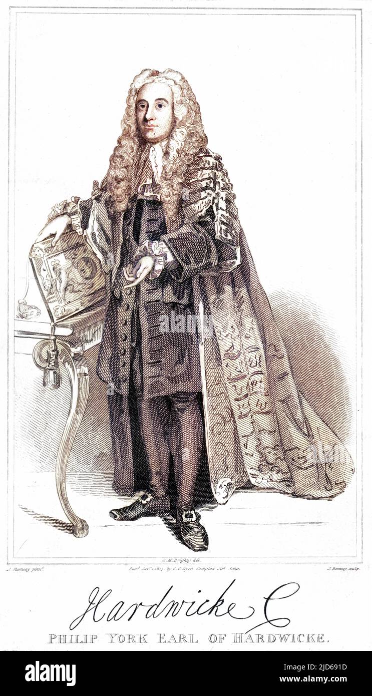 Philip yorke 1690 hi-res stock photography and images - Alamy