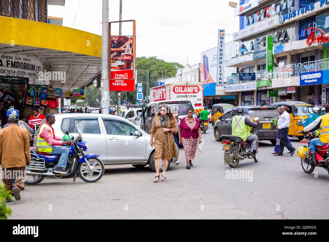 Nakuru is the capital city of Nakuru County, Kenya. It is northwest of ...