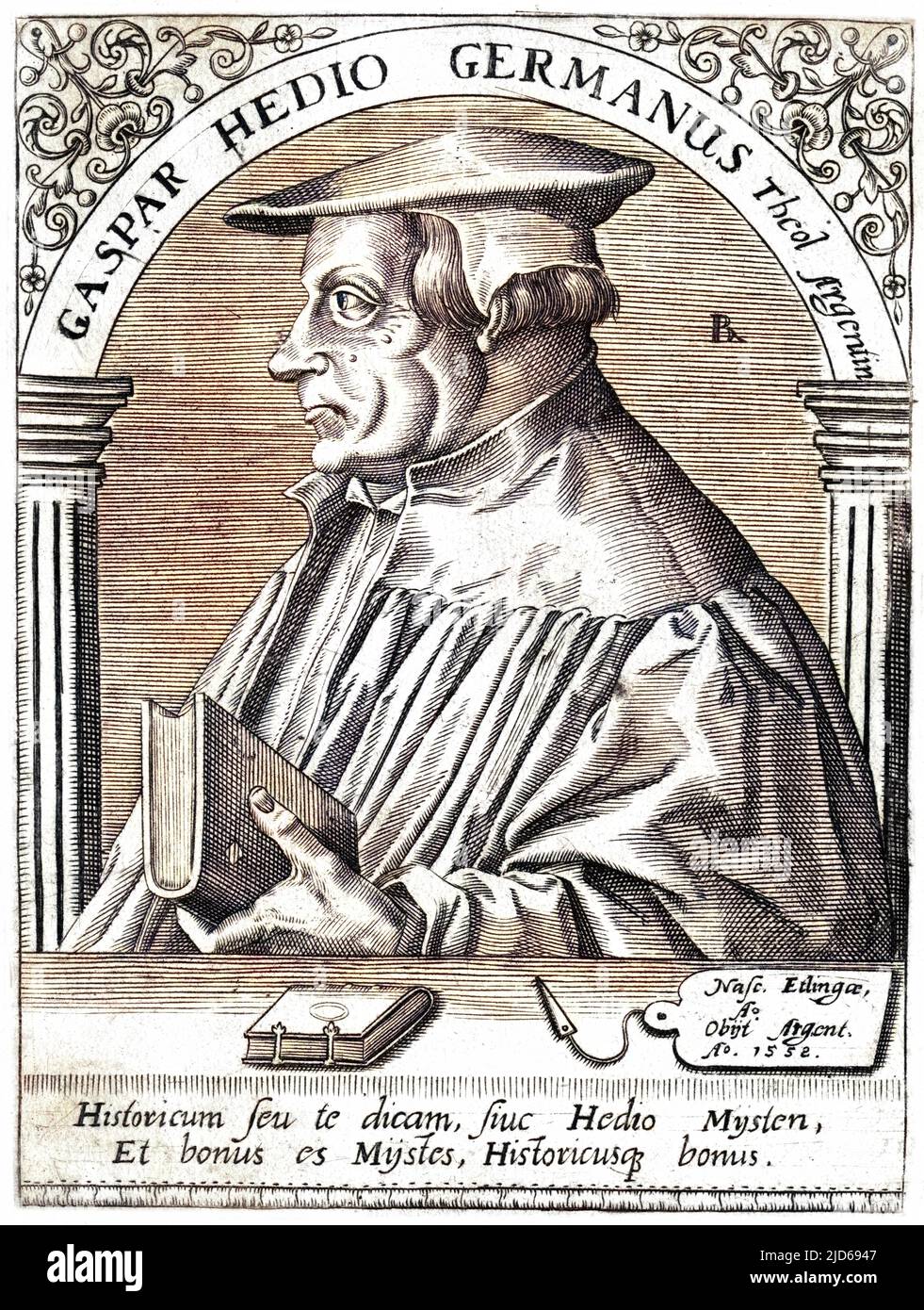 GASPAR HEDIO German protestant churchman, scholar and reformer ...