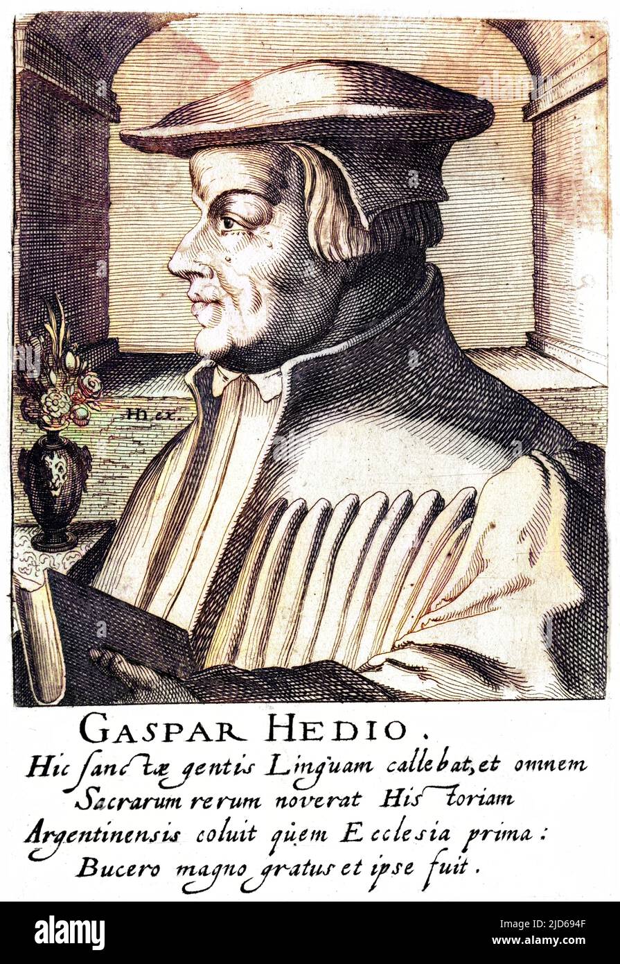 GASPAR HEDIO German protestant churchman, scholar and reformer ...