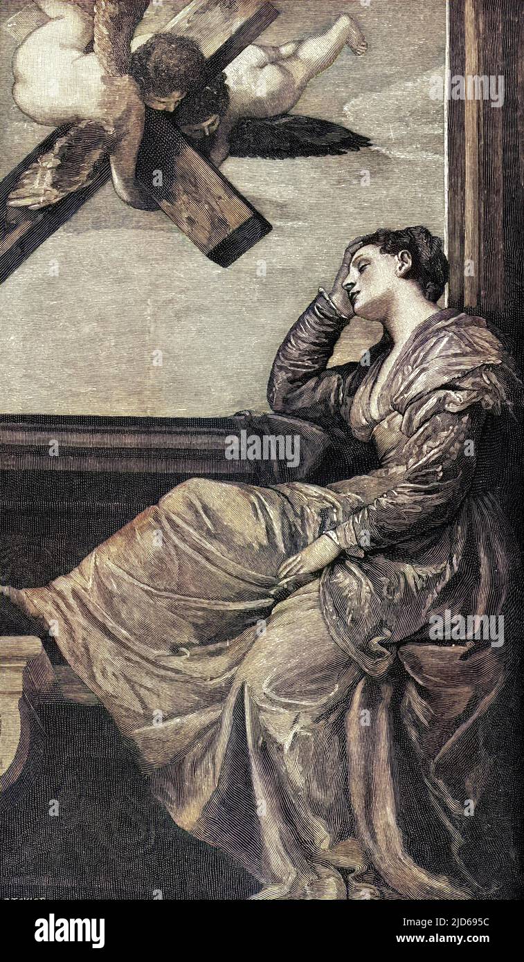 Saint HELENA, wife of Constantius and mother of Constantine, aged 63 ...