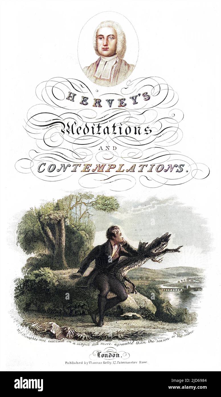 JAMES HERVEY English churchman and writer, immensely popular in his day ...