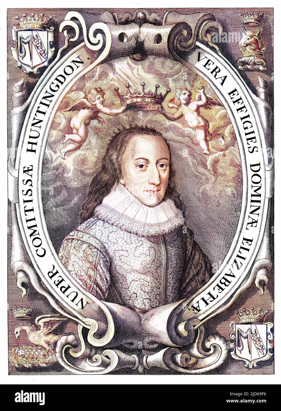 ELIZABETH countess of HUNTINGDON (nee Stanley) wife of Henry Hastings ...