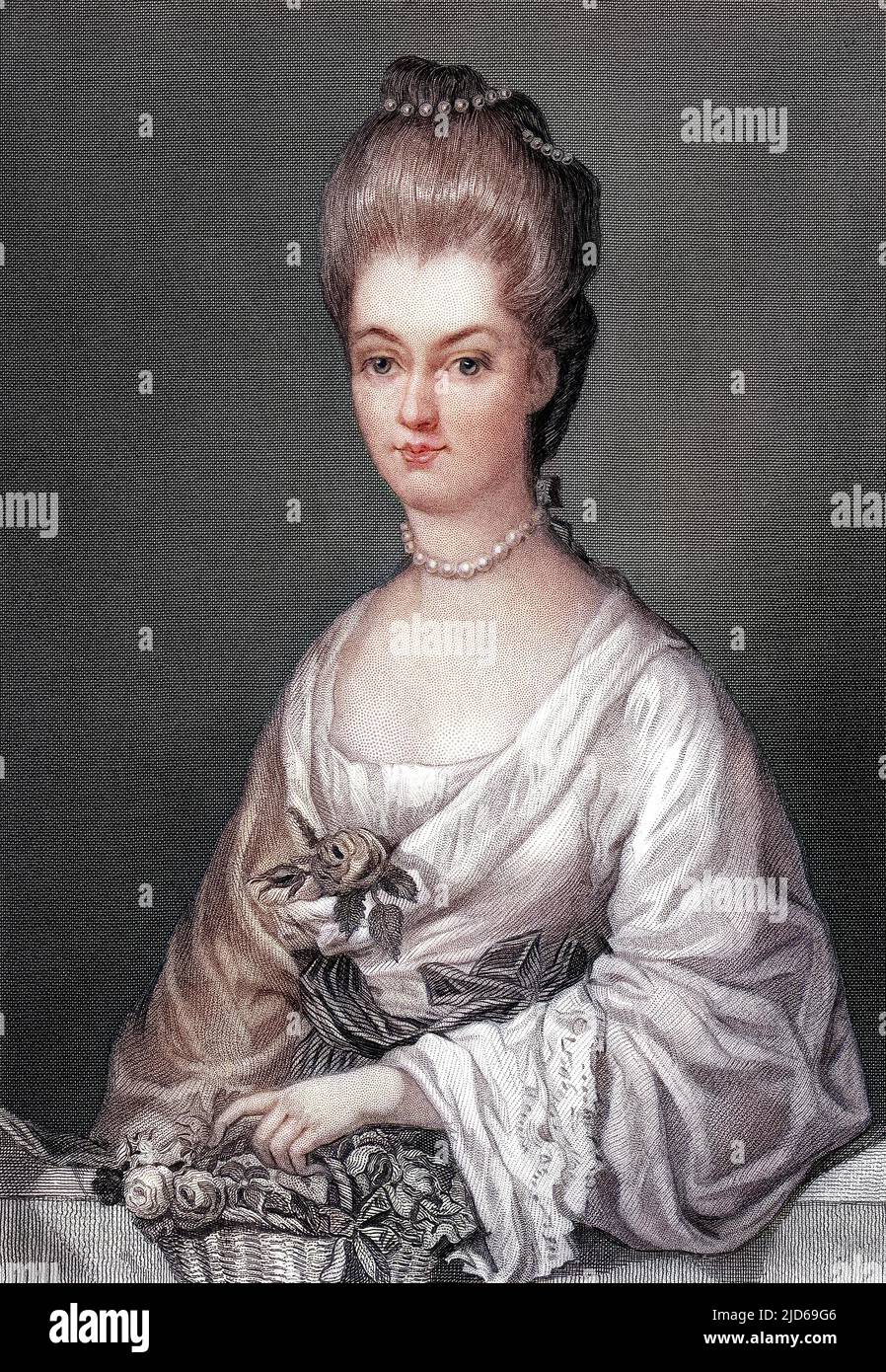 ALICE IZARD (nee De Langey) wife of American revolutionary statesman ...