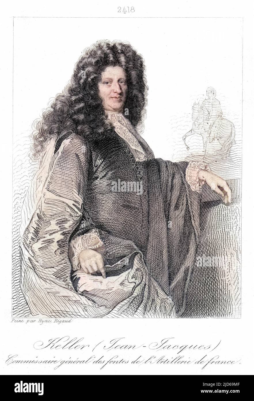 JEAN-JACQUES KELLER Swiss-born bronze-founder working in France ...