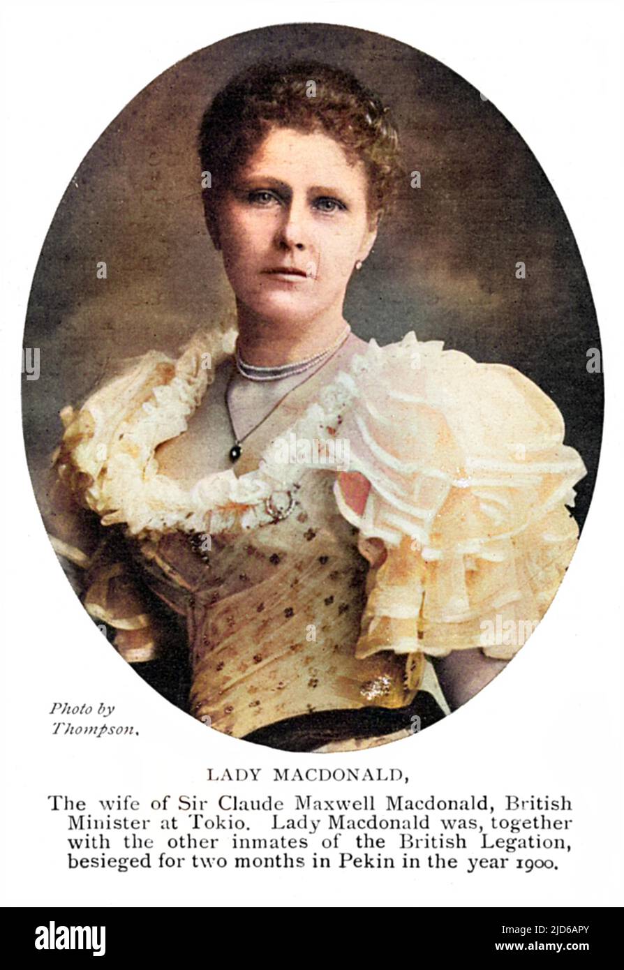 British lady in 1900 hi-res stock photography and images - Alamy