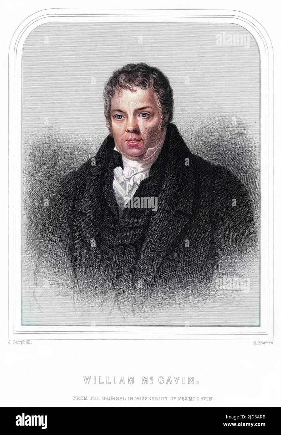 WILLIAM MCGAVIN (or M'Gavin) Scottish merchant and controversial writer ...