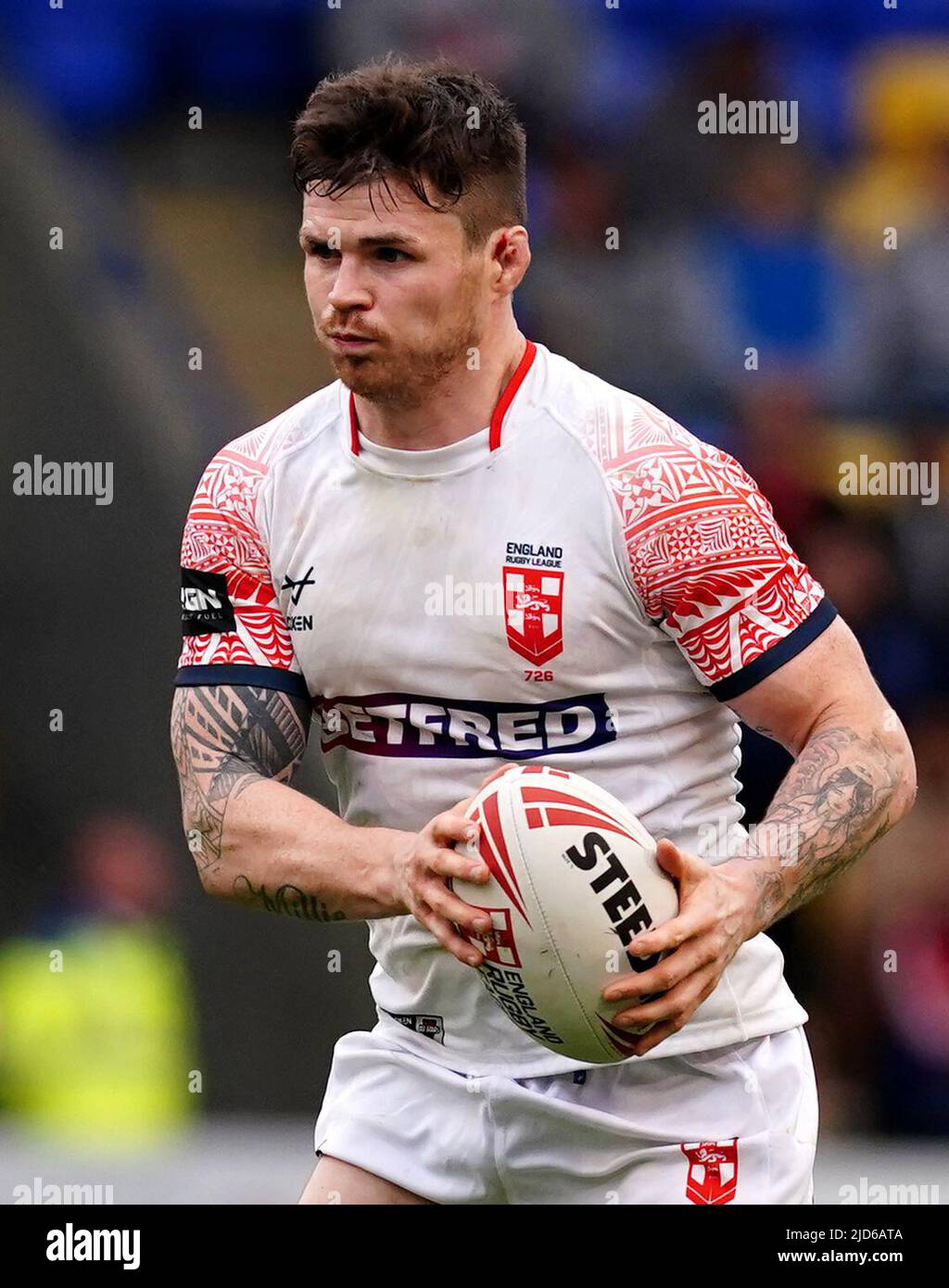EnglandÕs John Bateman during the Mid-Season International match at the ...