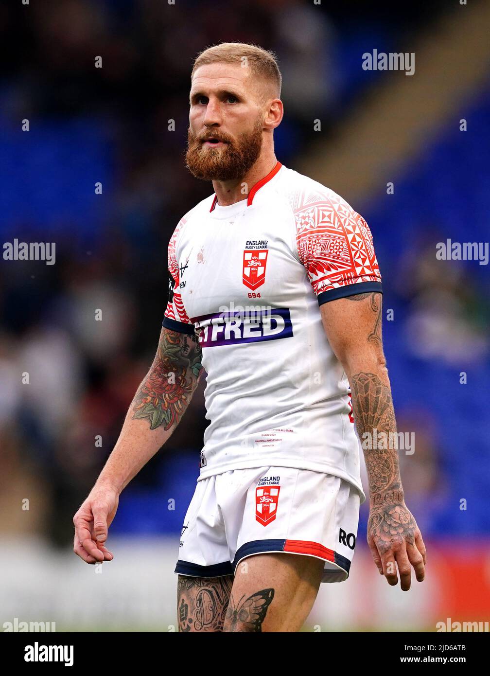 EnglandÕs Sam Tomkins during the Mid-Season International match at the ...