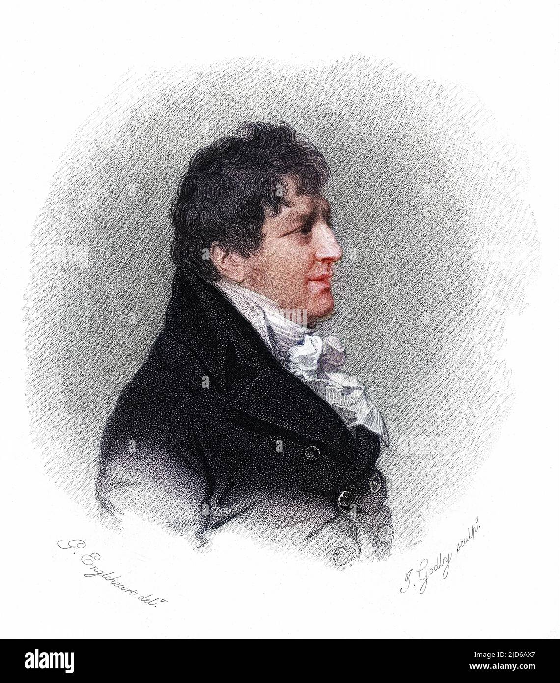 JOSEPH MAJOR musician - and that's all we know about him Colourised ...