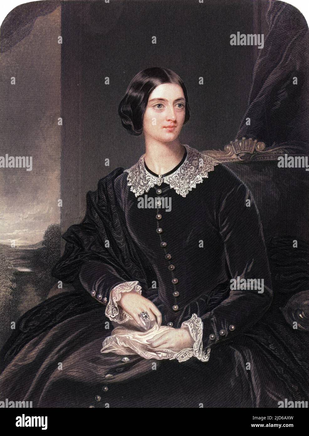 CORISANDE EMMA, countess of MALMESBURY (nee Bennet) first wife of James ...