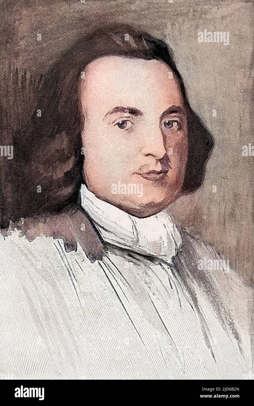 GEORGE MASON American statesman Colourised version of : 10164627 Date ...