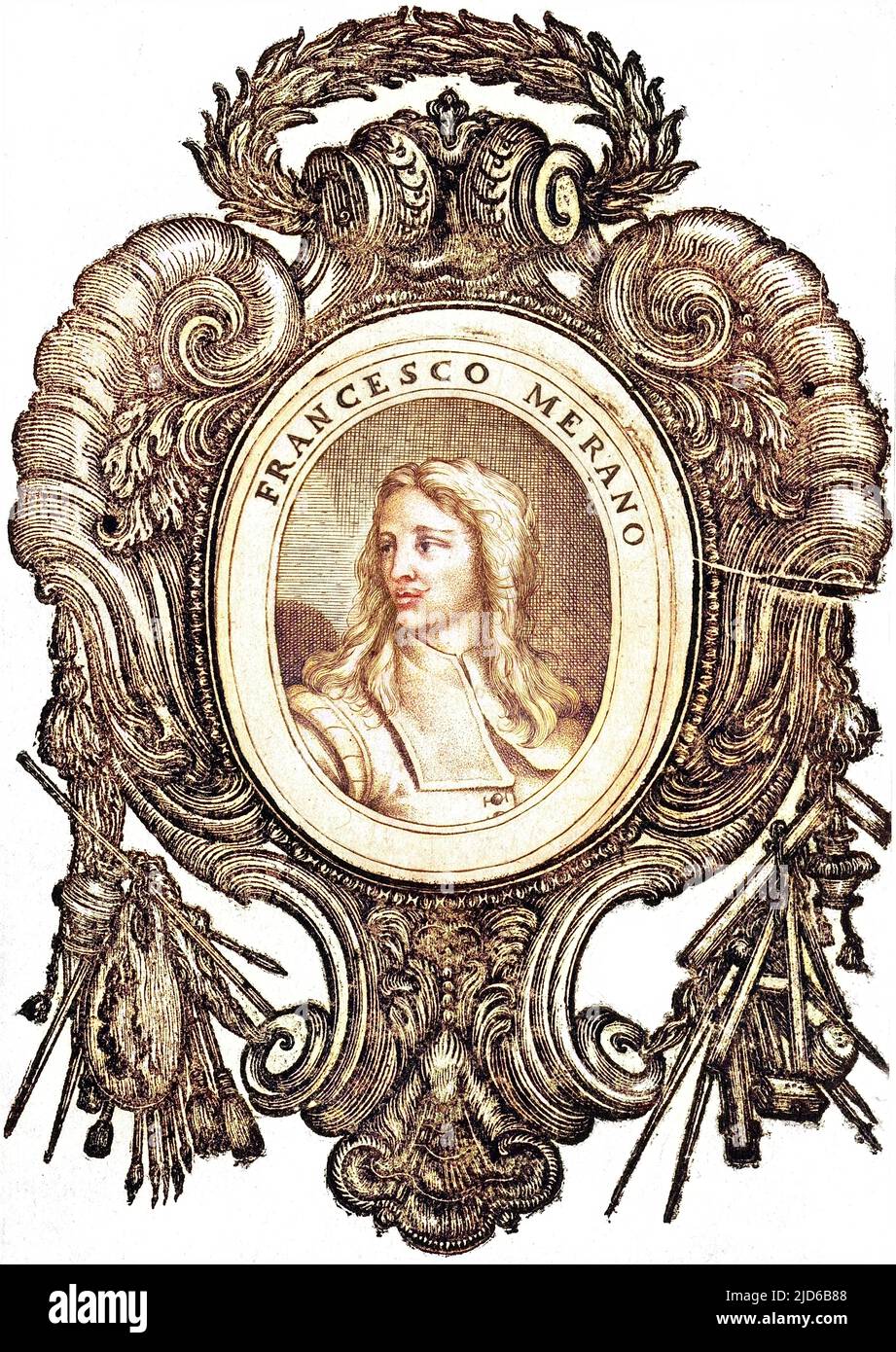 FRANCESCO MERANO Italian artist from Genova known as 'Il Paggio ...