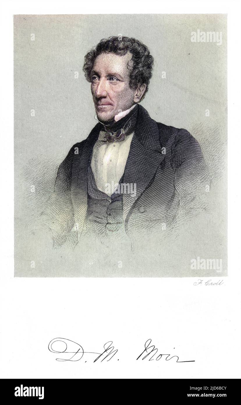 DAVID MACBETH MOIR Scottish physician and writer author of 'Mansie ...