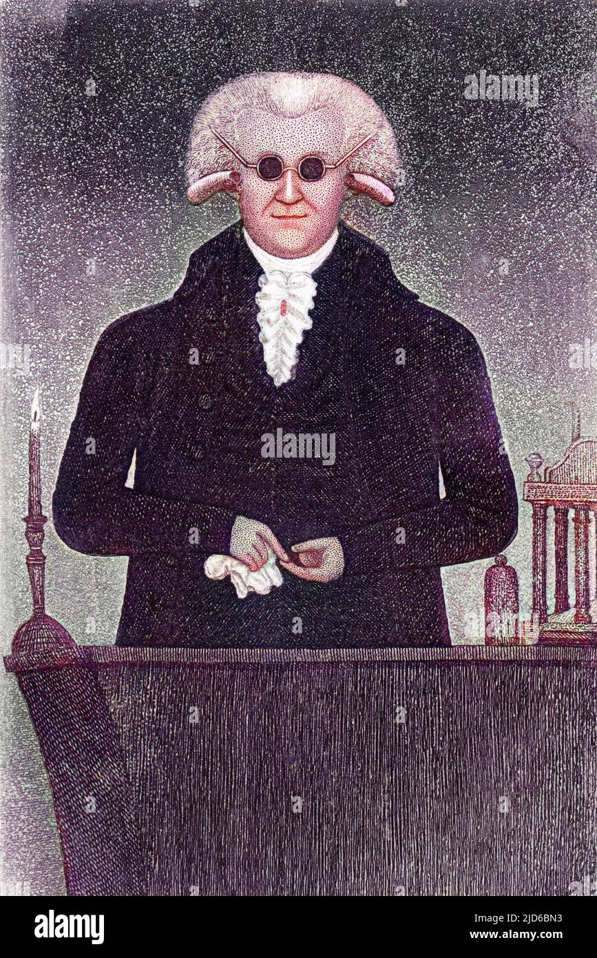 HENRY MOYES Scottish scientist, depicted lecturing - he was renowned ...