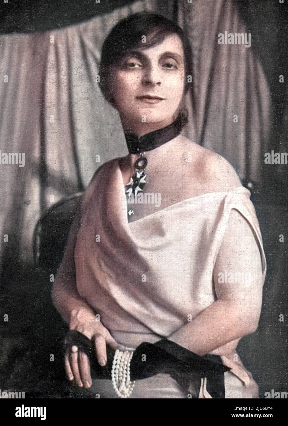 ANNA-ELISABETH MATHIEU, princesse Brancovan, comtesse de NOAILLES ...