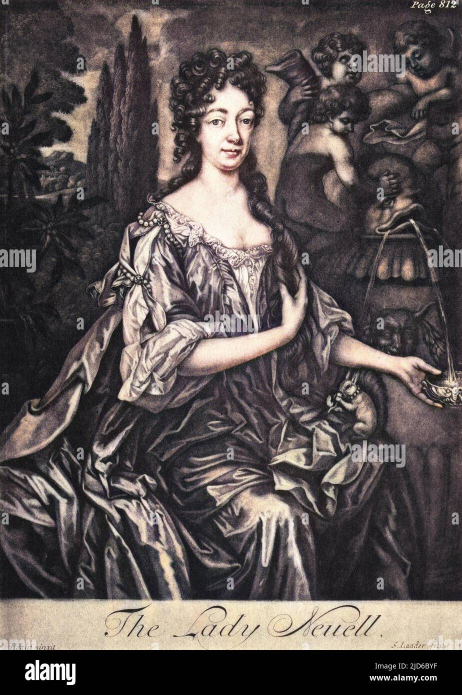LADY NEVELL A noblewoman of Charles II's time, by the look of it, but ...