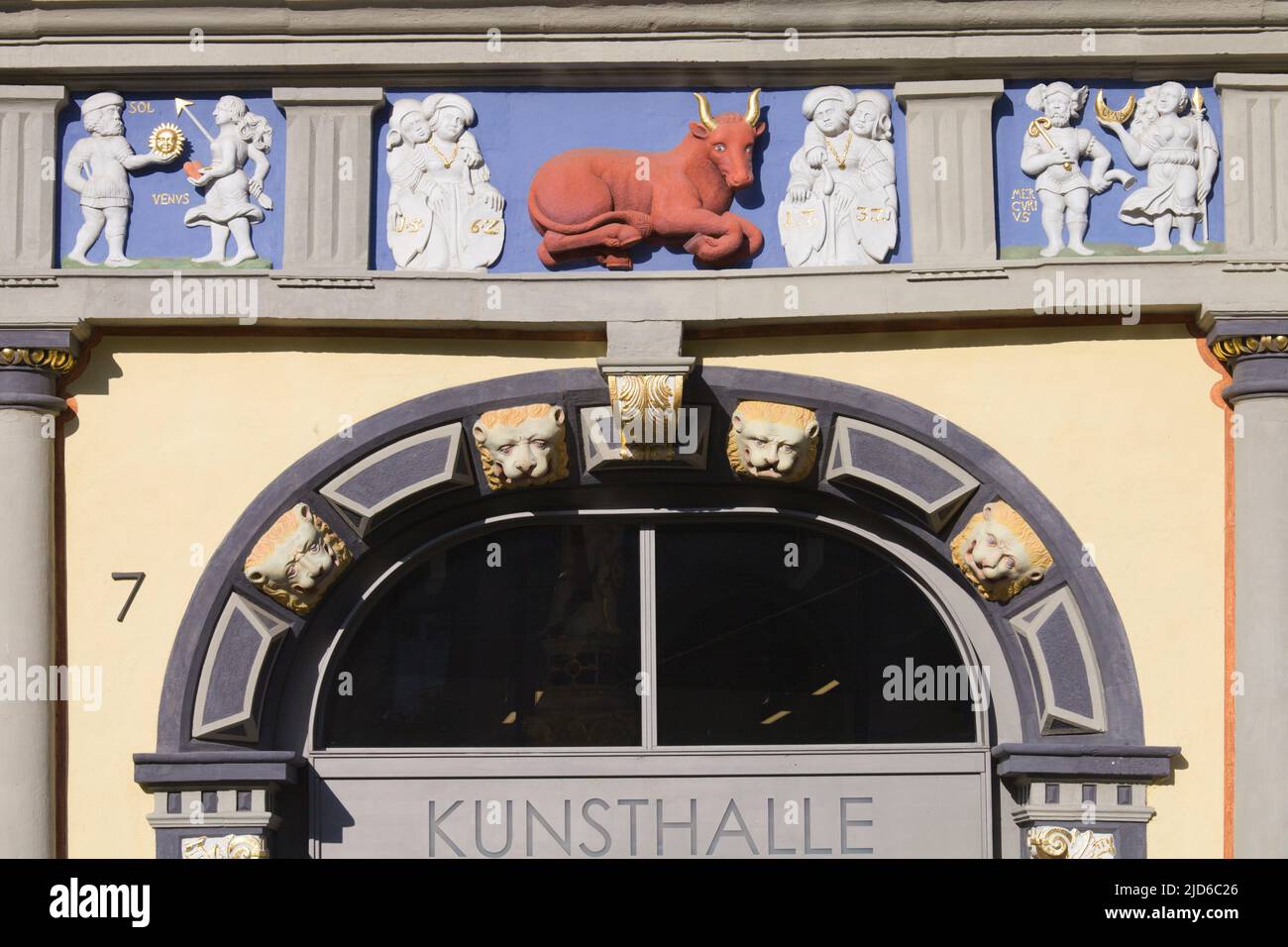 Germany, Thuringia, Erfurt, Fischmarkt, Kunsthalle Stock Photo - Alamy