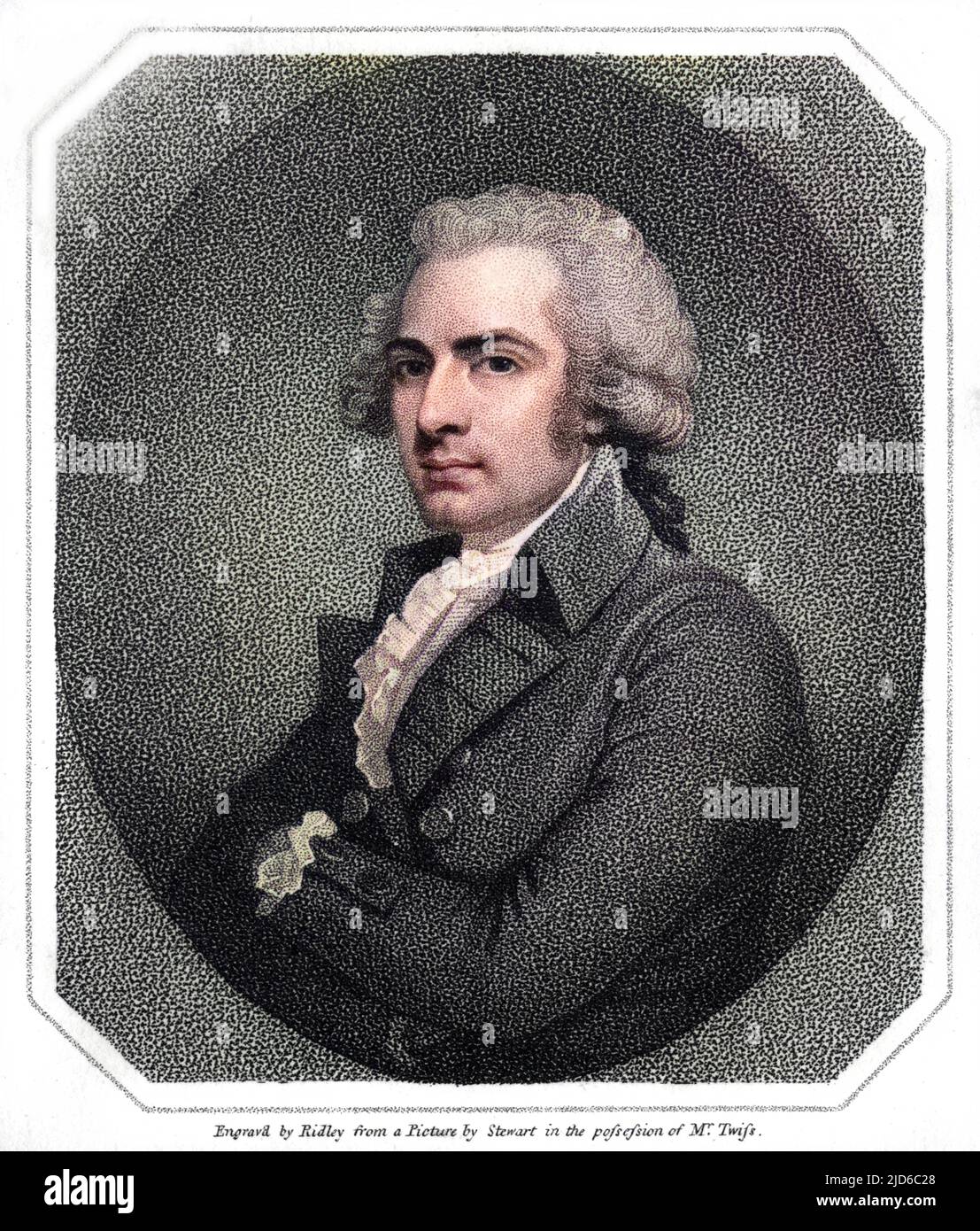 JOHN PHILIP KEMBLE actor Colourised version of : 10168983 Date: 1757 ...
