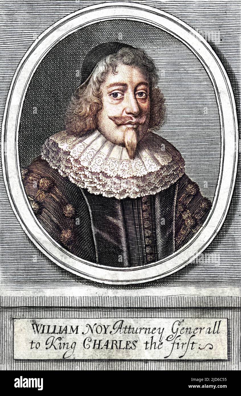 SIR WILLIAM NOY (or Noye) Lawyer, attorney-general to king Charles the ...